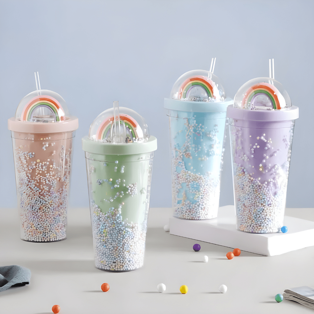 Twinkle Bubble Bliss: Eco-Friendly Kids' Straw Cup 0.5ML – EUROPEAN ...