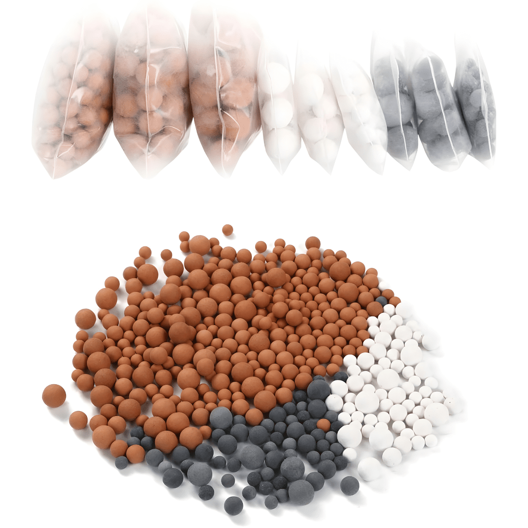 Ionic Shower Head Filter Beads | Mineral Replacement Balls 50g ...